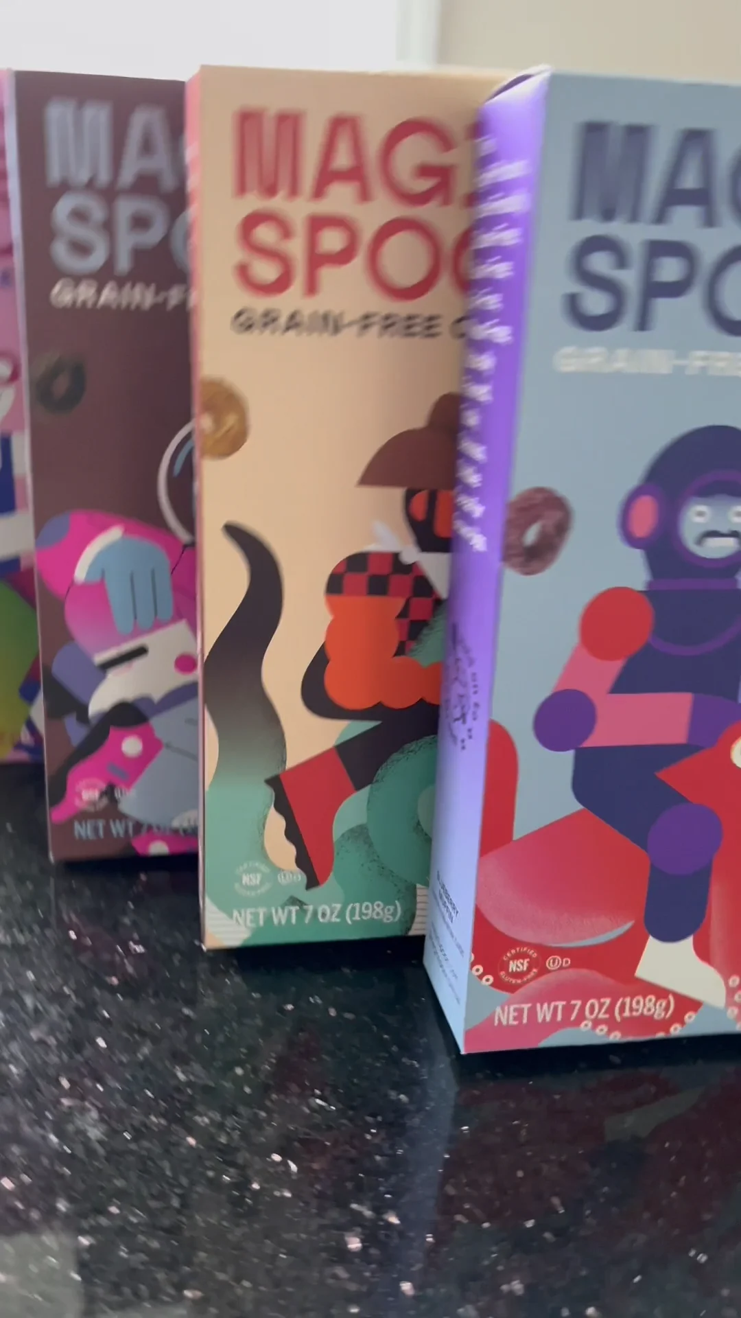 Super Duper Spooner Pack - 6 boxes + 1 parrot bowl set sheena on Vimeo