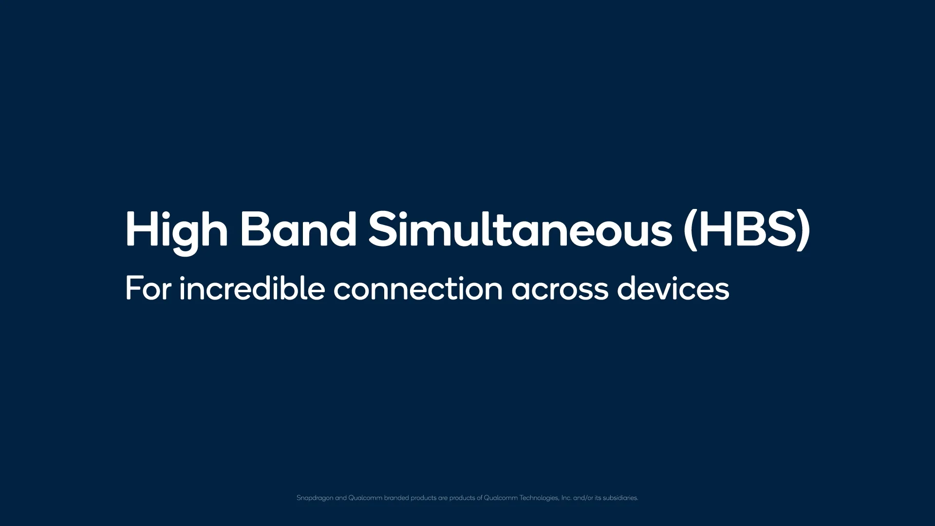Demo Video Qualcomm Fastconnect 7900 Hbs Xpan On Vimeo