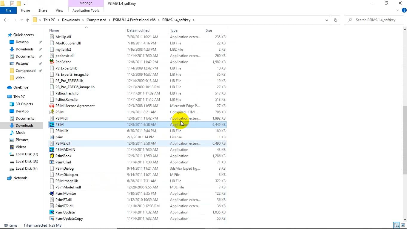 Install PSIM 9.1 100% work on Vimeo