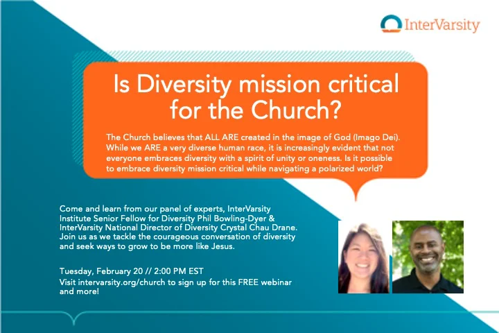 Is Diversity Mission Critical for the Church? | InterVarsity Church ...