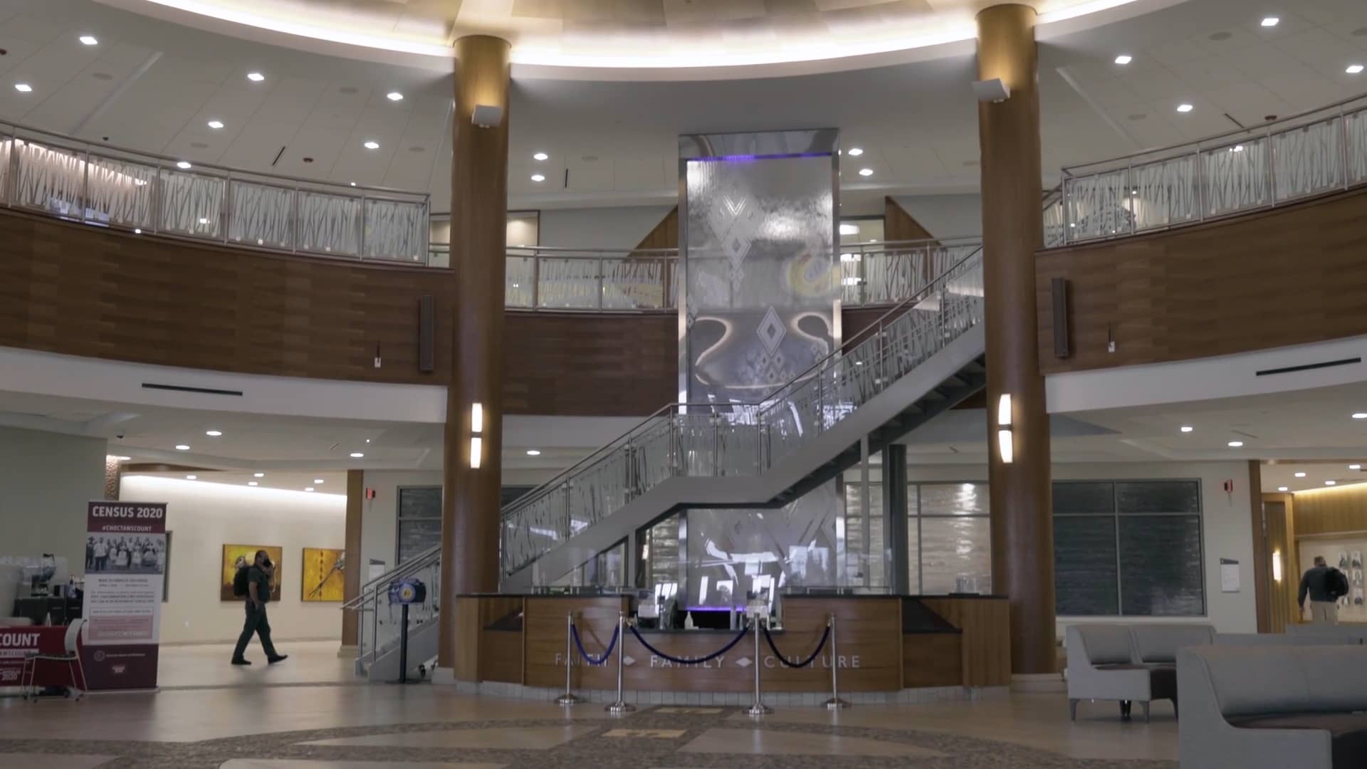 Inside the Lobby of CNO Headquarters on Vimeo
