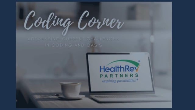 Coding Corner - HealthRev Partners