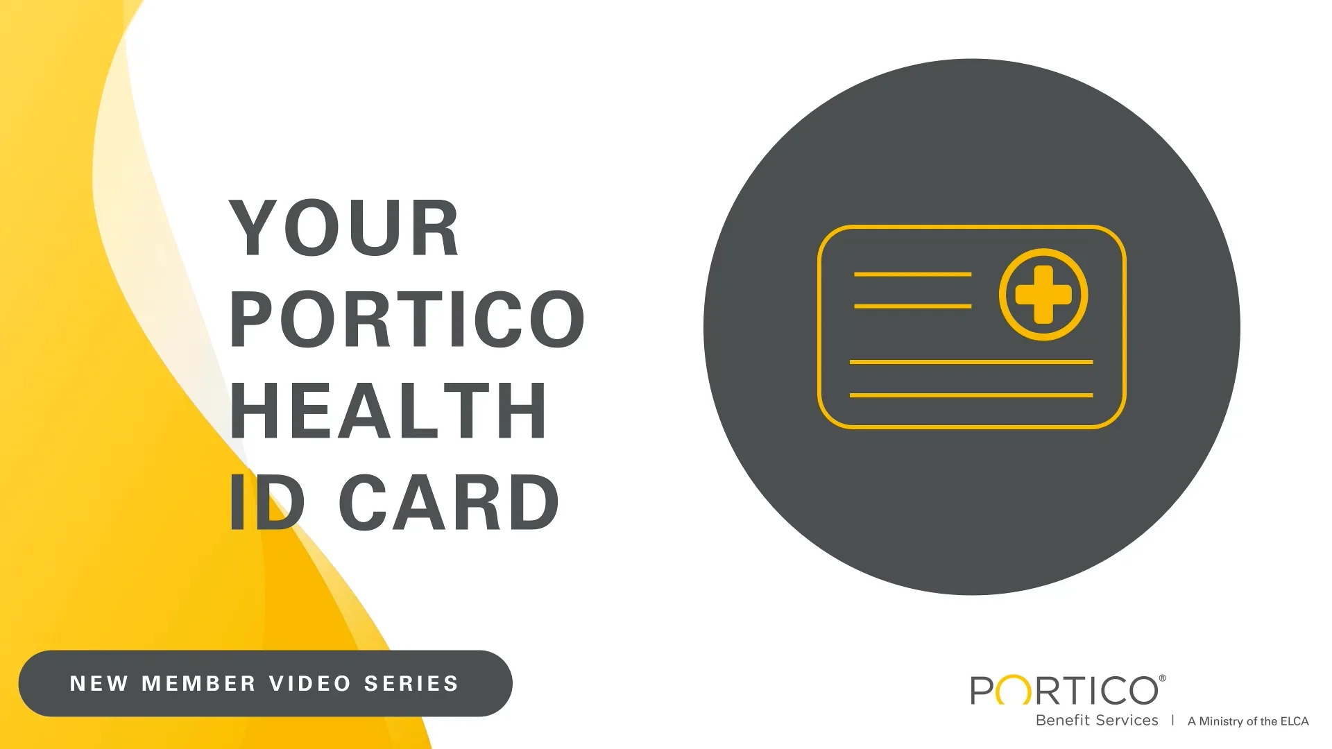 Your Portico Health ID Card