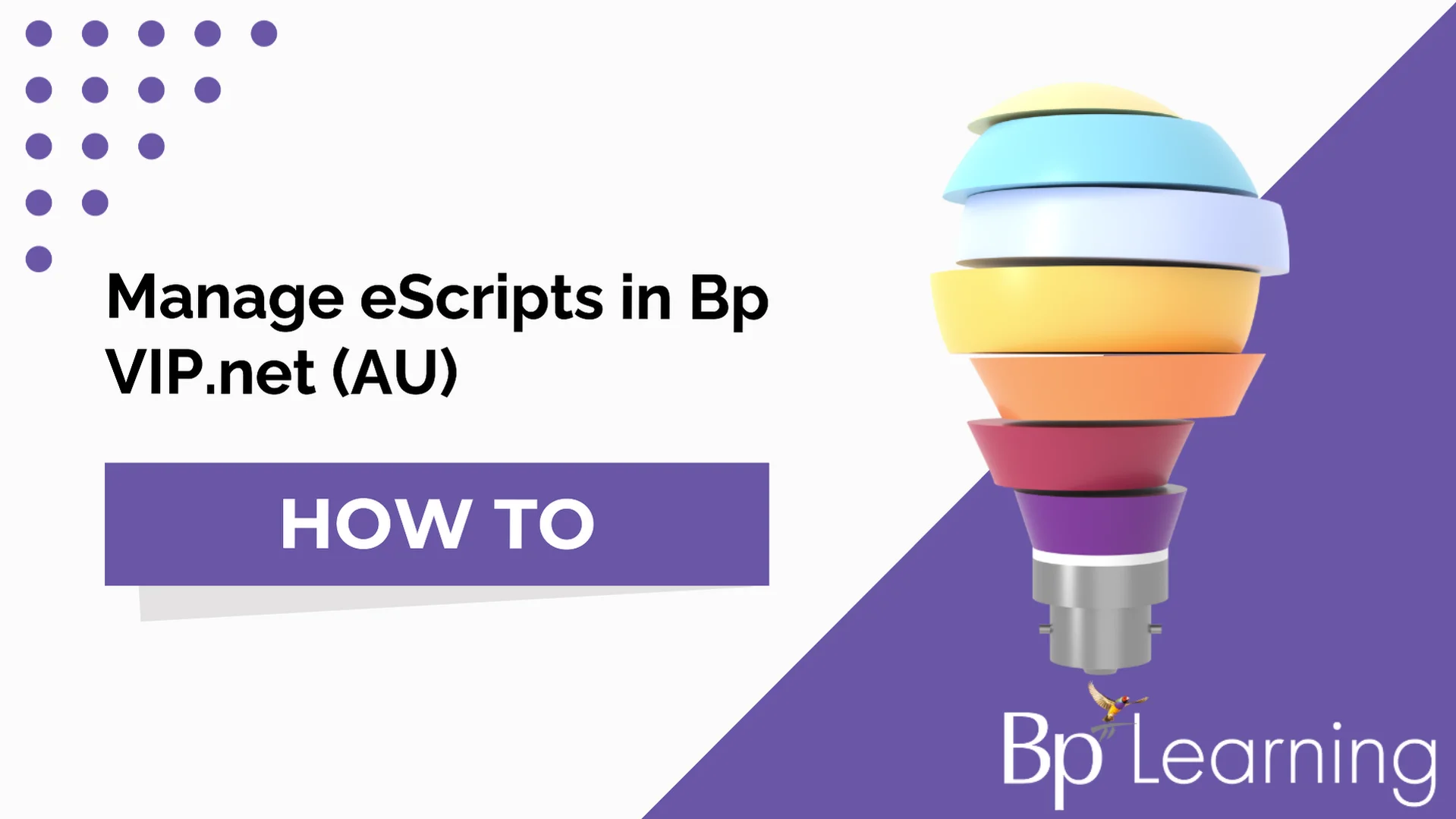 Manage ePrescriptions in Bp VIP.net (AU)