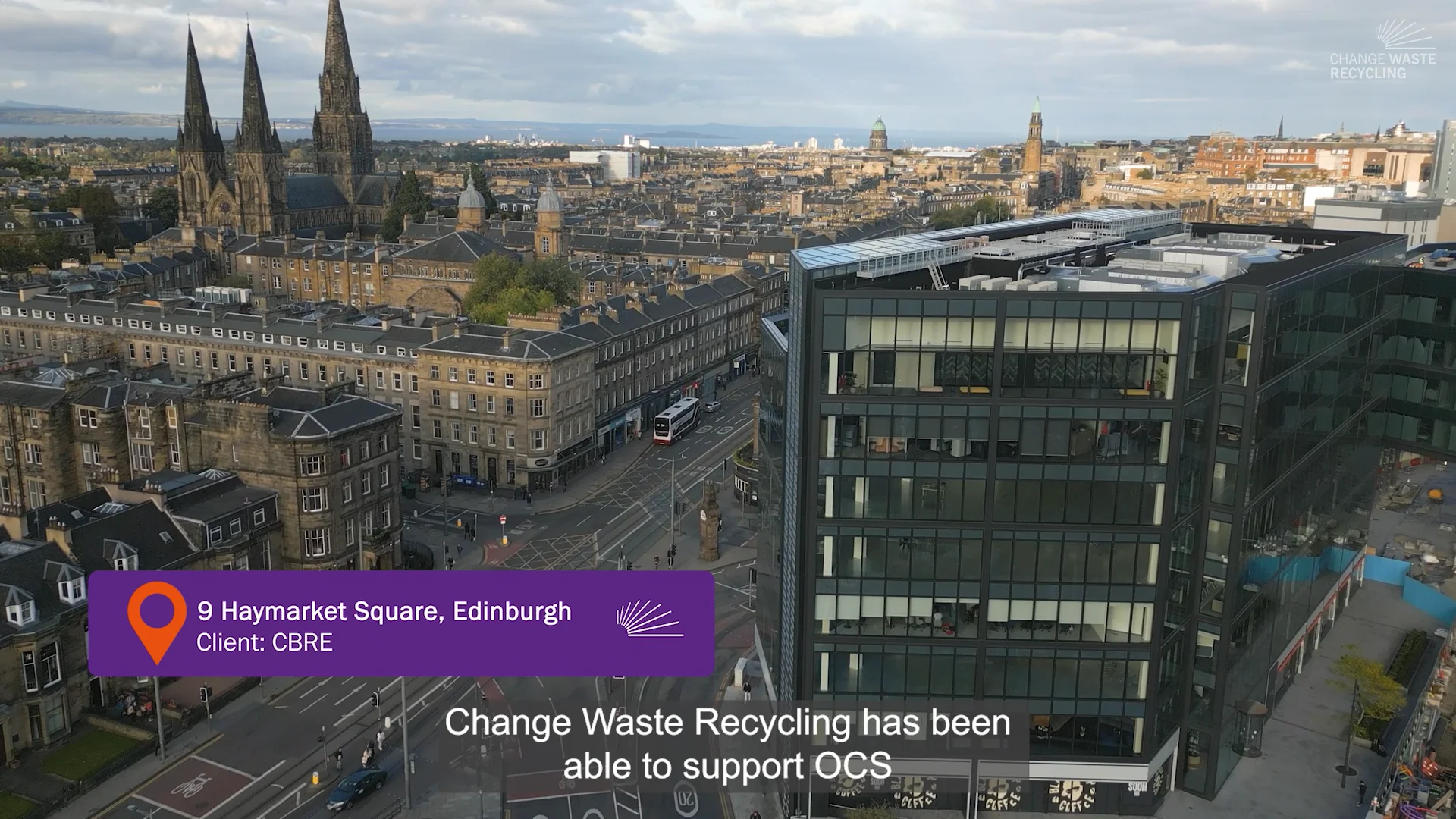 Change Waste Recycling 9 Haymarket Square Case Study