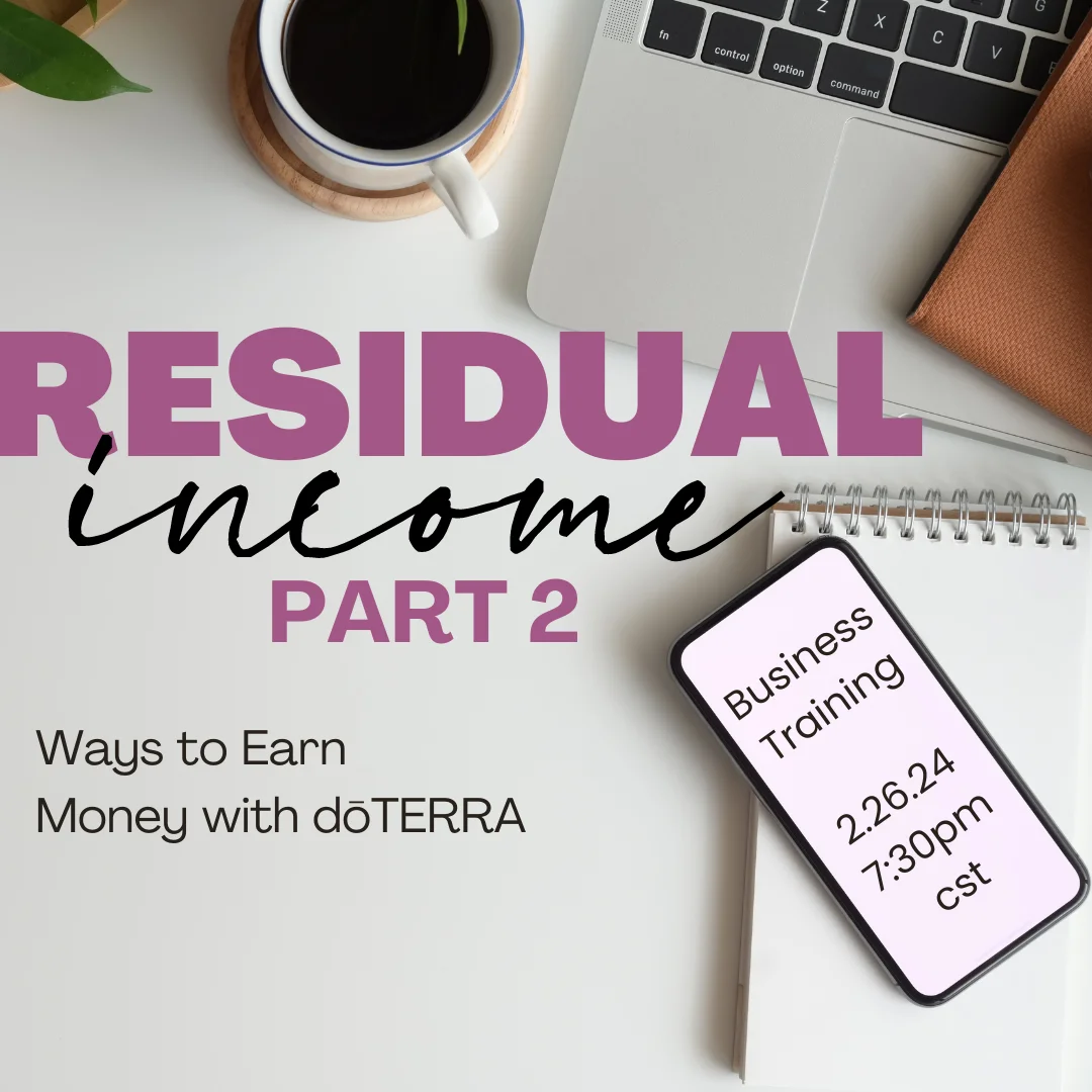 Residual Income with doterra Part 2: The Compensation Plan