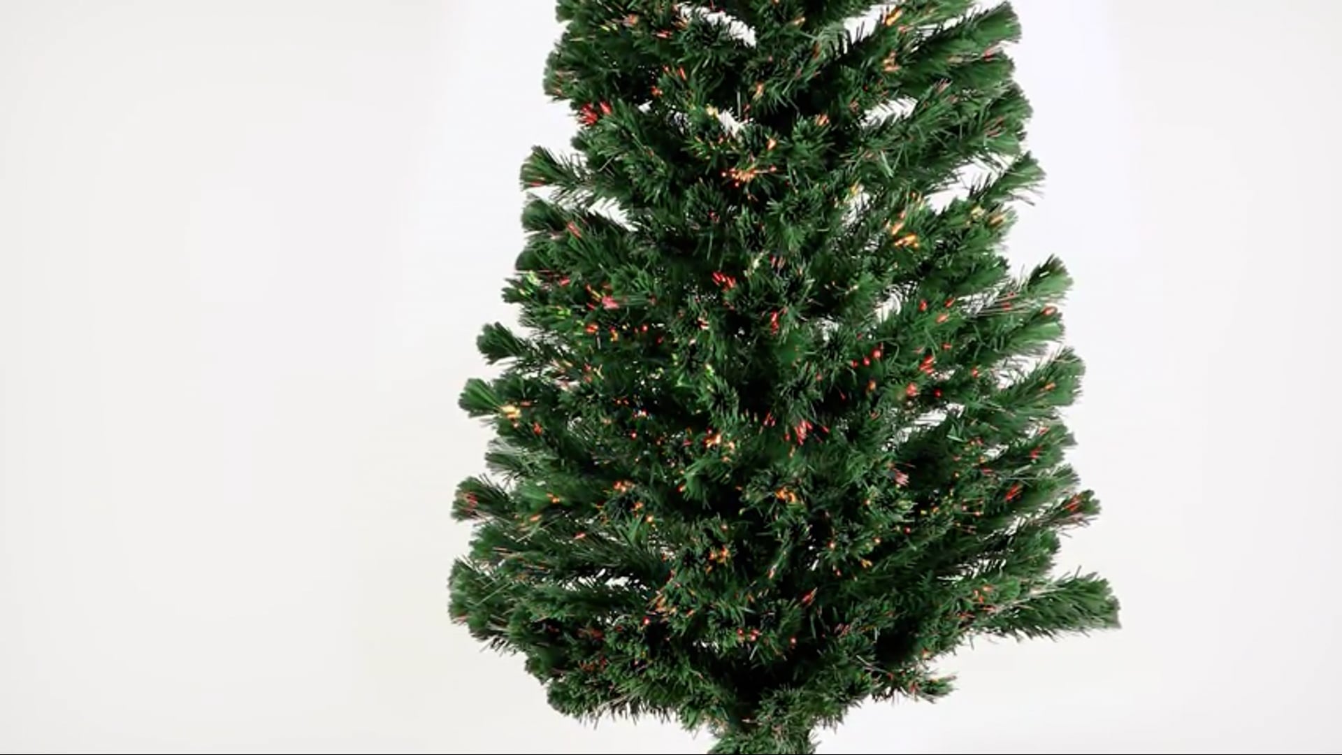 6' Pre-Lit Color Changing Fiber Optic Artificial Christmas Tree ...