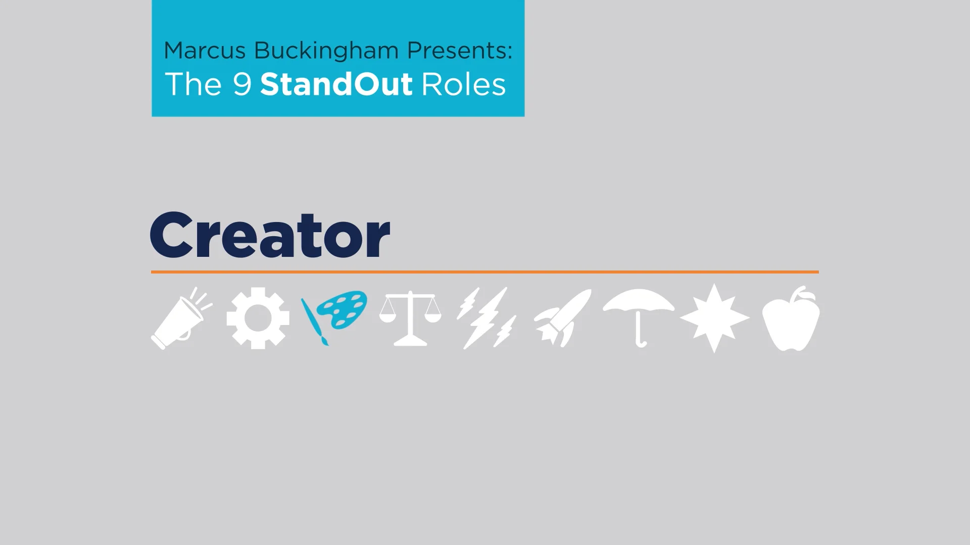 StandOut Role: Creator Definition on Vimeo