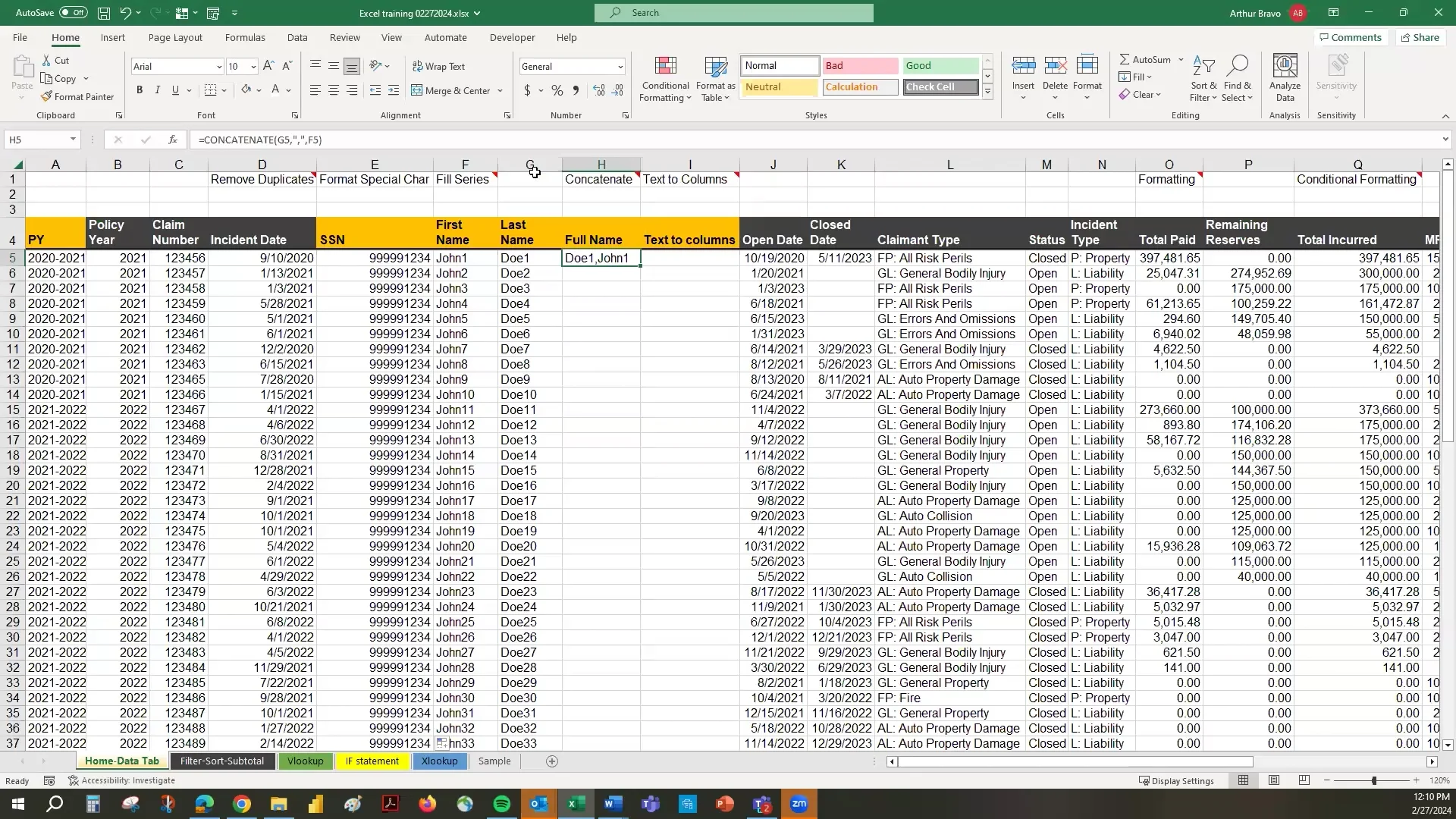 Keenan ENGAGE! - Excel for Beginners on Vimeo