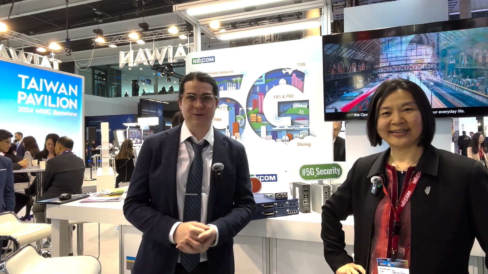 Nexcom Booth Demo with Intel Network Builders | Intel® Industry Solution Builders