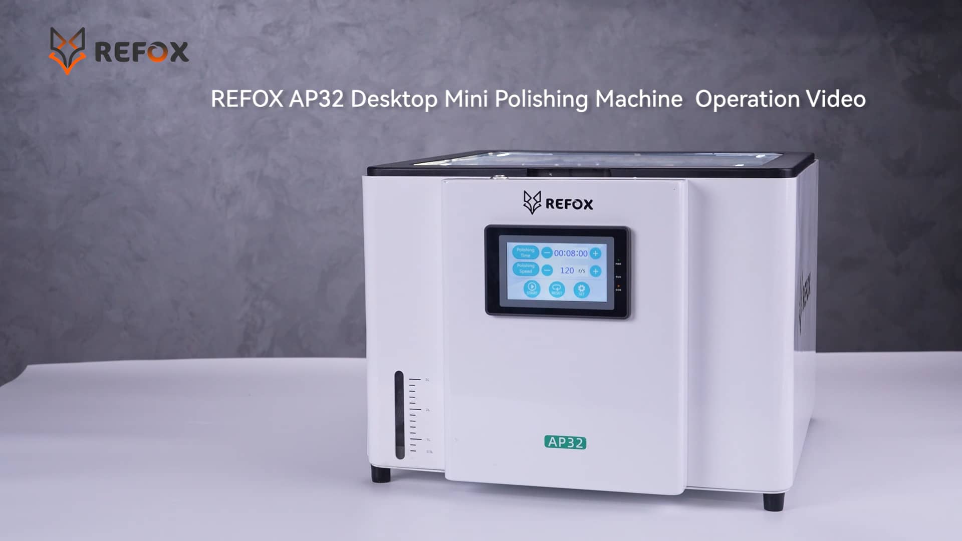 REFOX AP32 Desktop Mini Polishing Machine-operation video on Vimeo