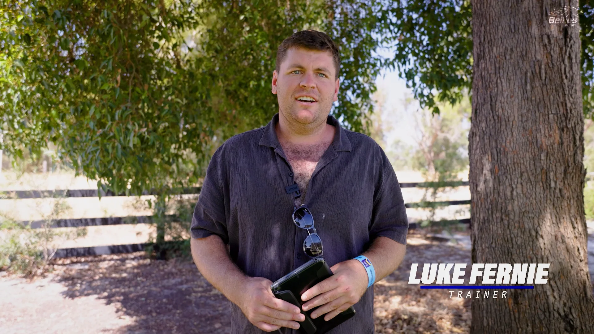 Luke Fernie With Lot 308 from the 2024 Magic Milliions Perth Yearling ...