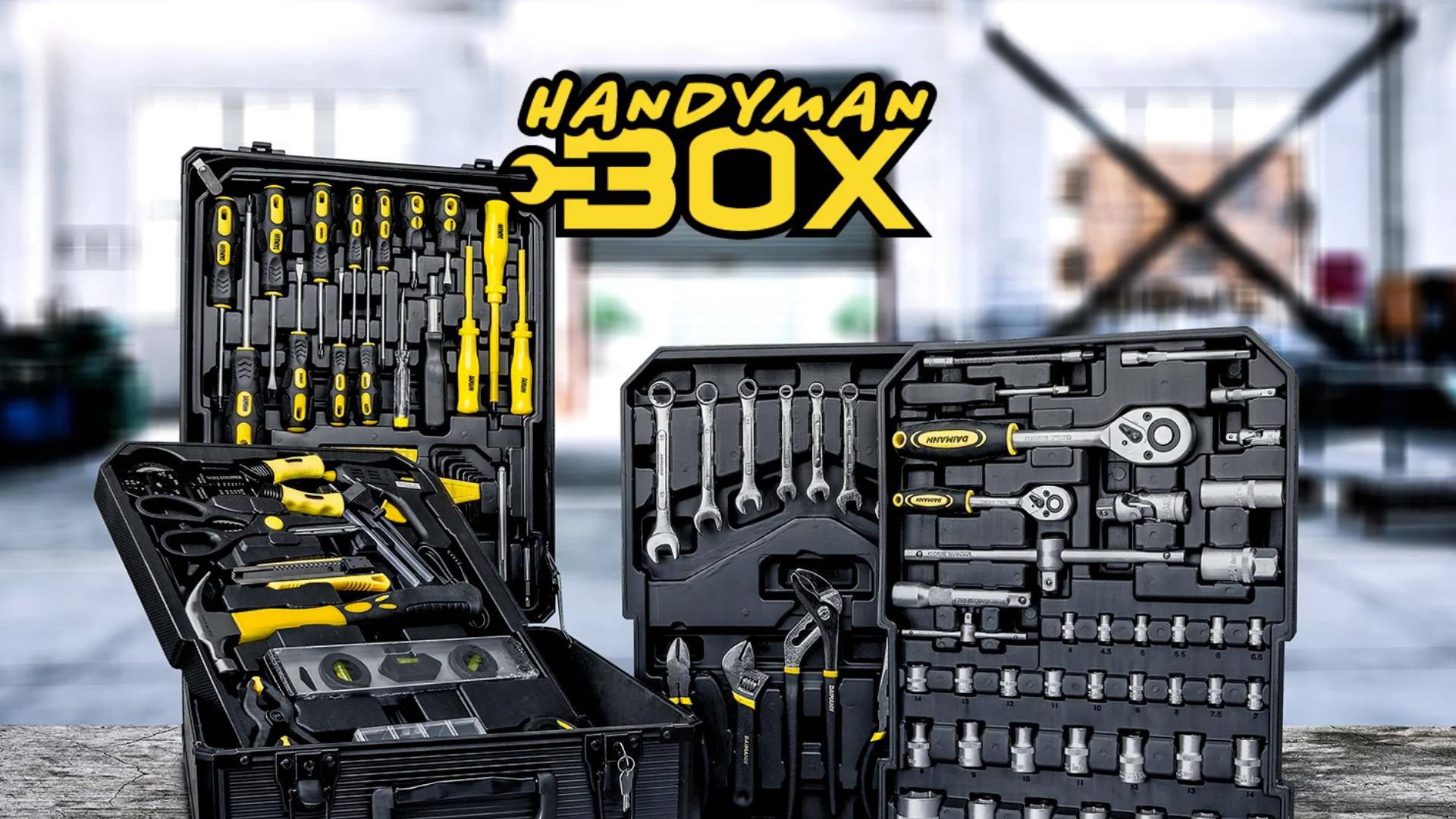 HandyMan Box - Set 499 Utensili da lavoro con Trolley on Vimeo