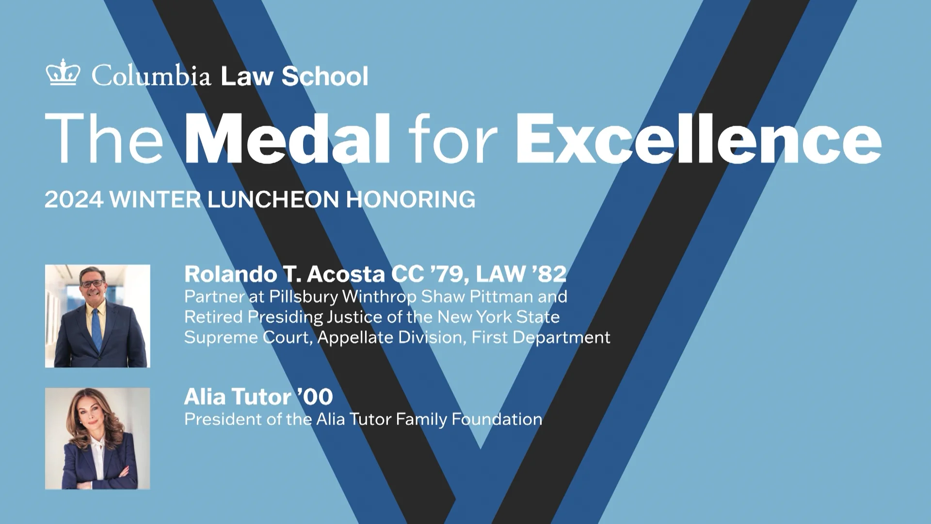 The Medal for Excellence 2024: Alia Tutor ’00 on Vimeo