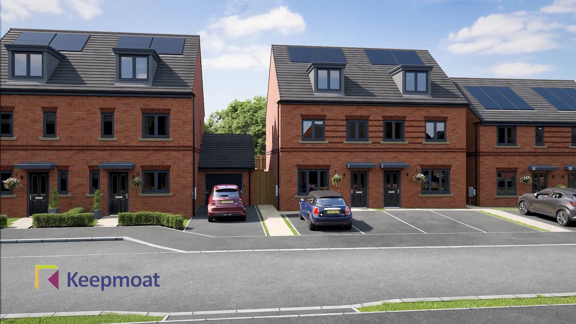 Heaton Quarter, Newcastle - Development CGI Flythrough - Keepmoat on Vimeo