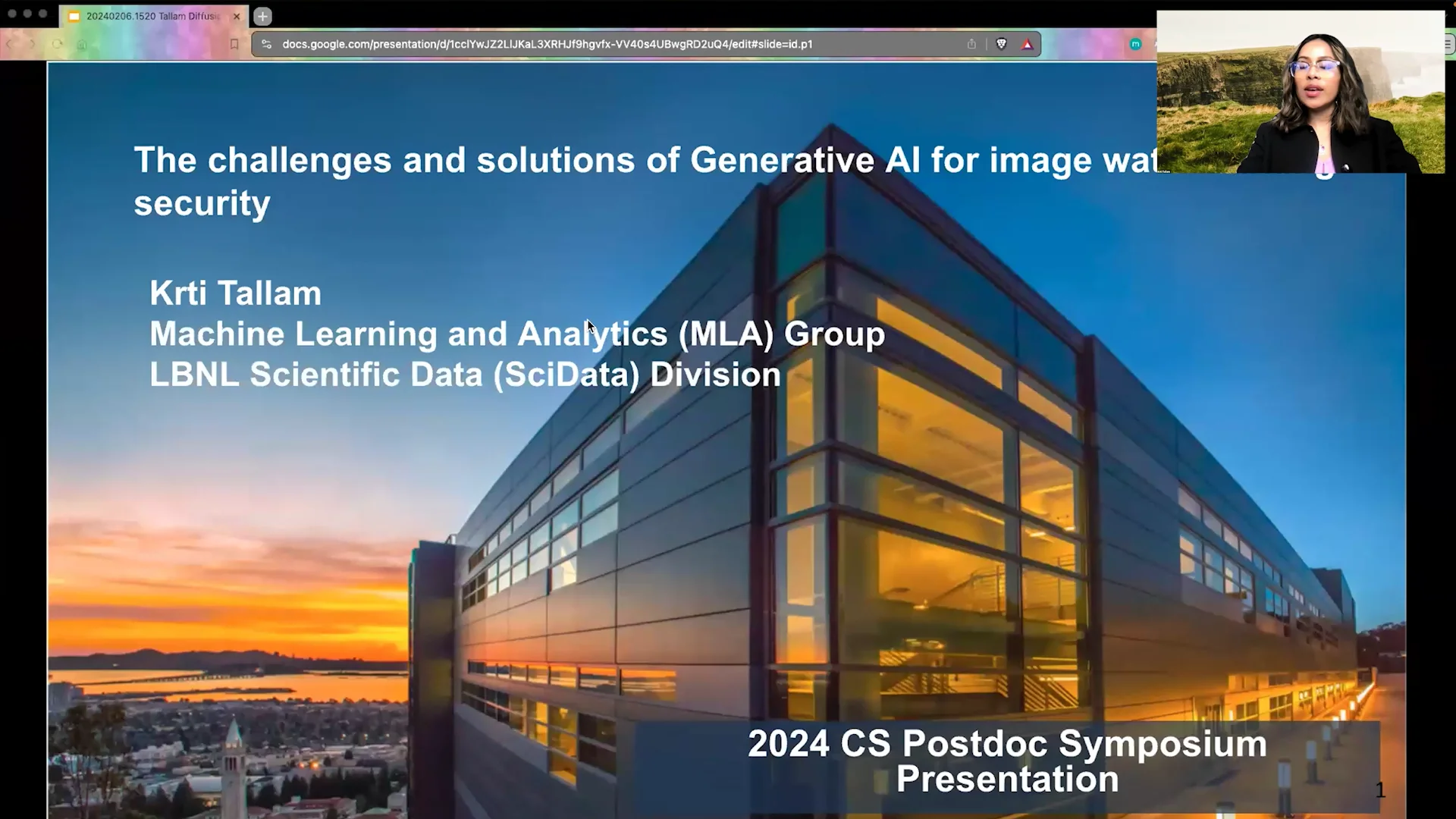 Krti Tallam - CS Postdoc Symposium 2024 on Vimeo