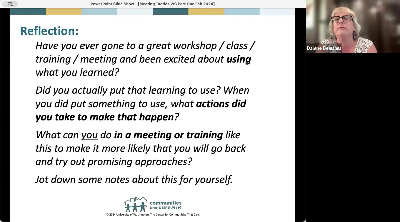 CTC Monthly Learning Series: Supercharge your Meetings Part 1