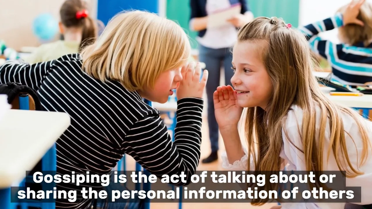 SEL Video Lesson of the Week (week 37) - Gossiping
