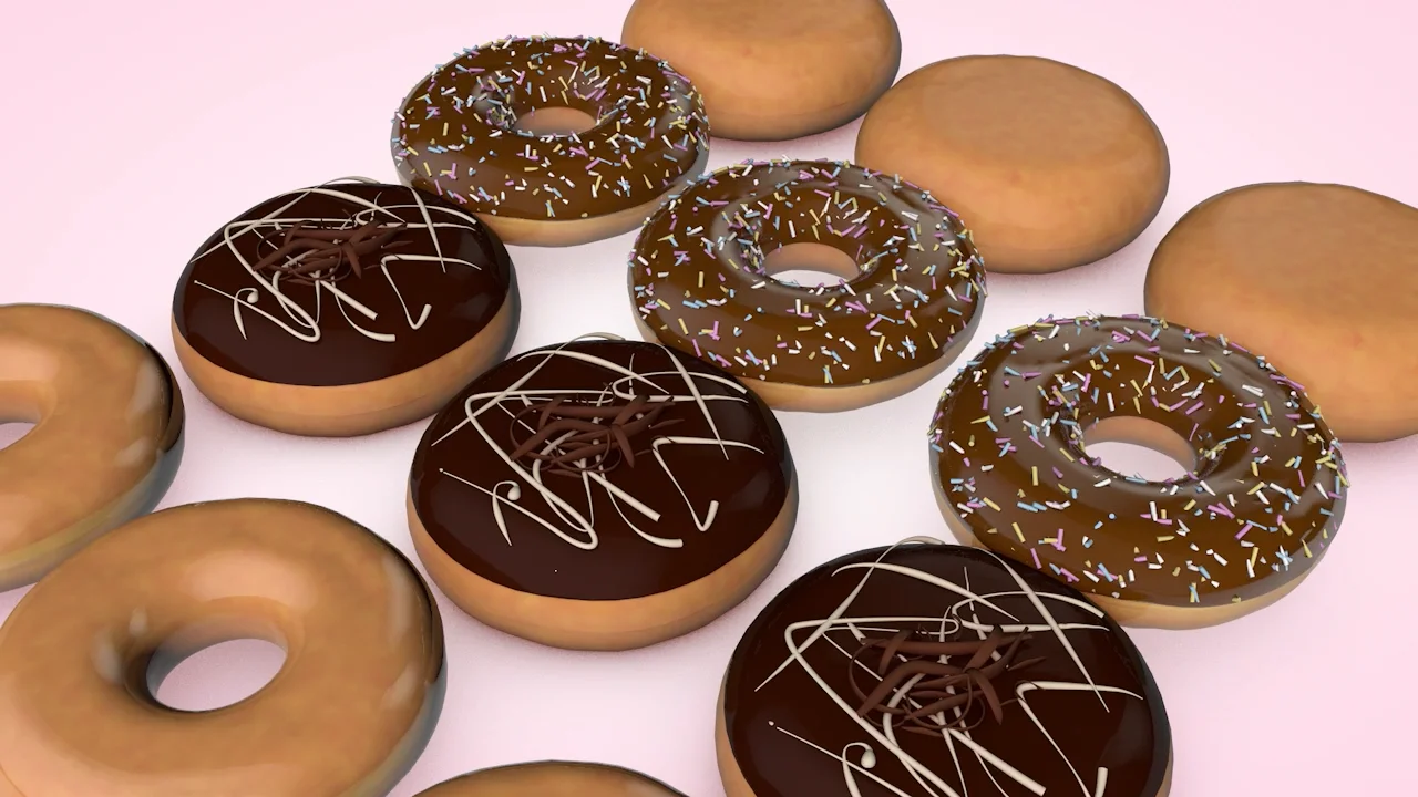 Donut Selection Spin on Vimeo