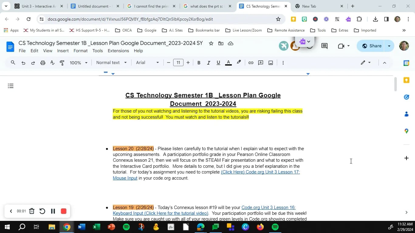 Specific Instructions for the Portfolio Participation_Code.org green ...