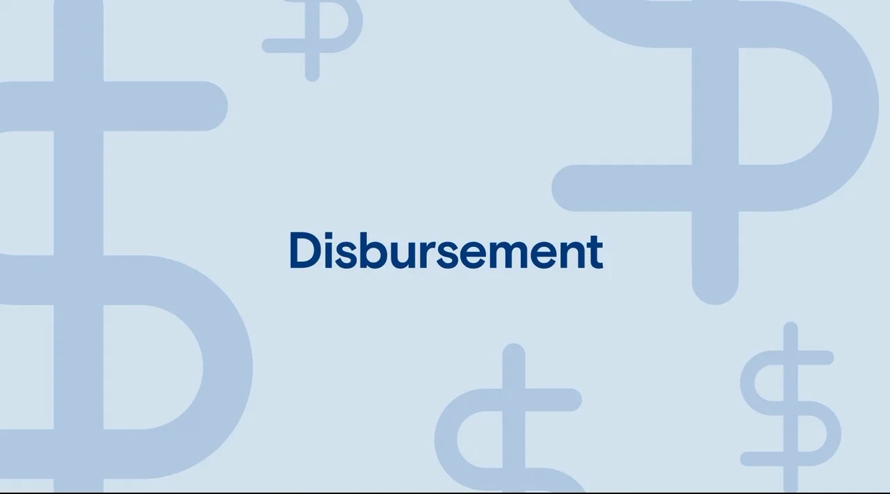 Disbursements