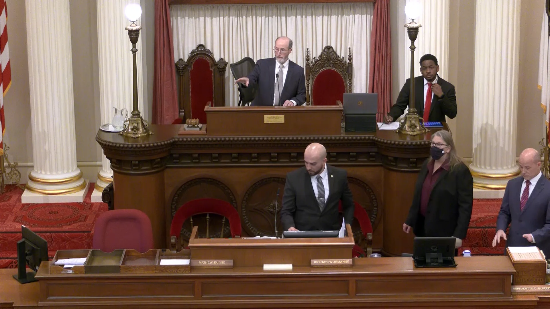 Senator Jones speaks on AB 610