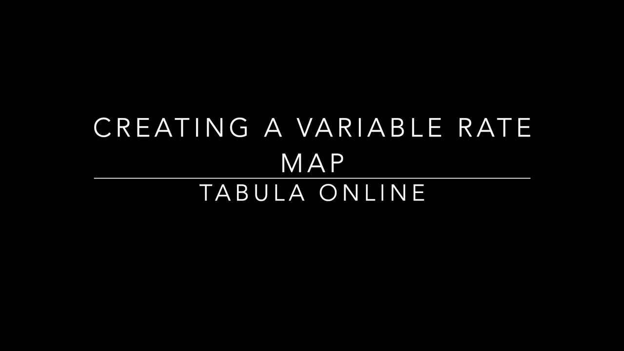Creating a Variable Rate Map on Vimeo
