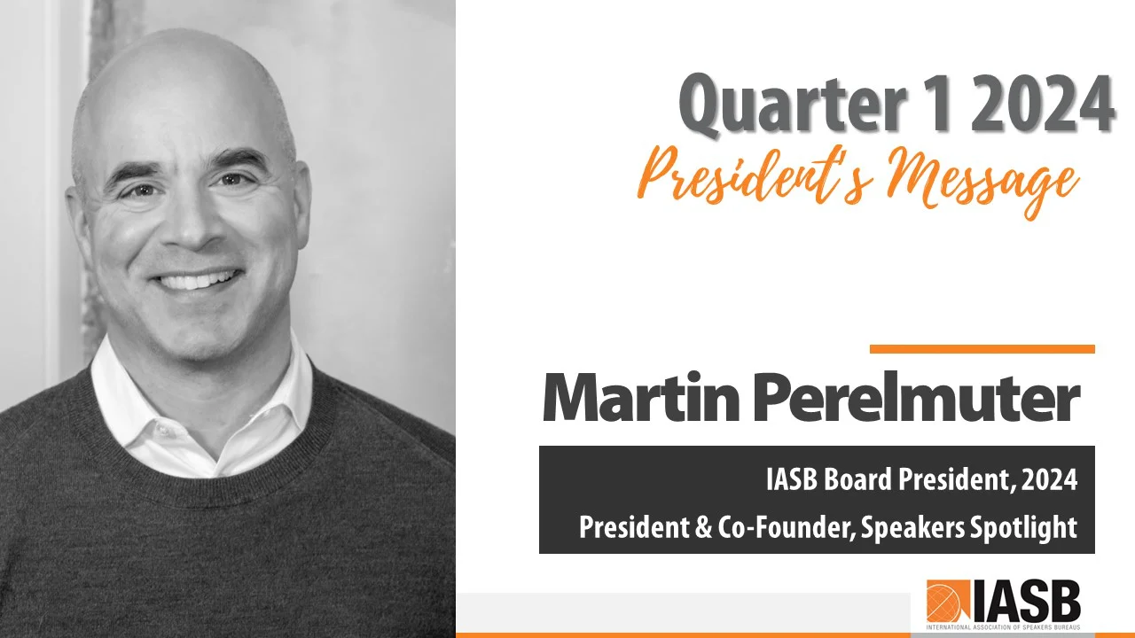 IASB Board President Message (Quarter 1 2024)