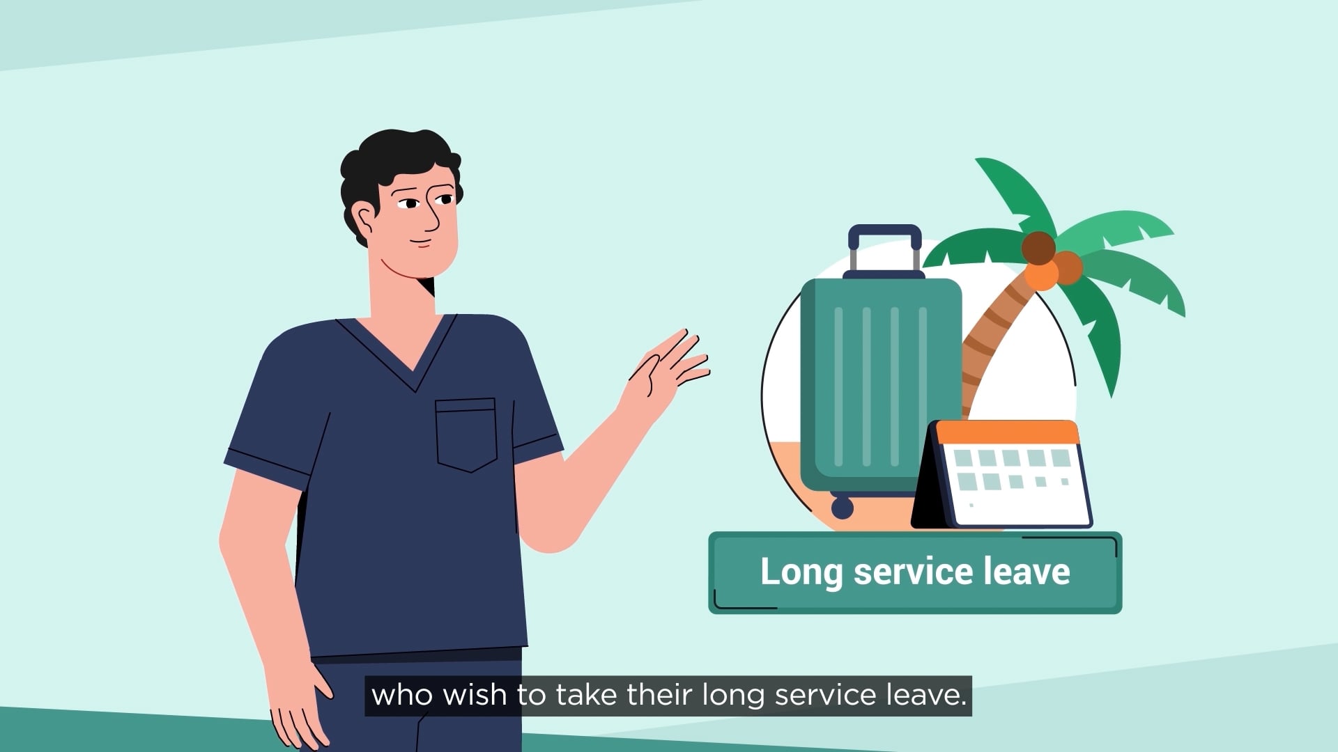 Taking long service leave