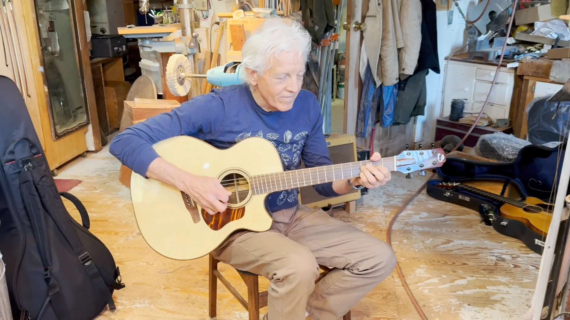 45 seconds of Tim Weed playing a 2024 BRW/Euro JB-16 by Bruce Sexauer ...