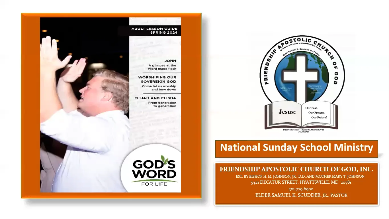 SUNDAY SCHOOL SPRING QUARTER SERIES 1 on Vimeo