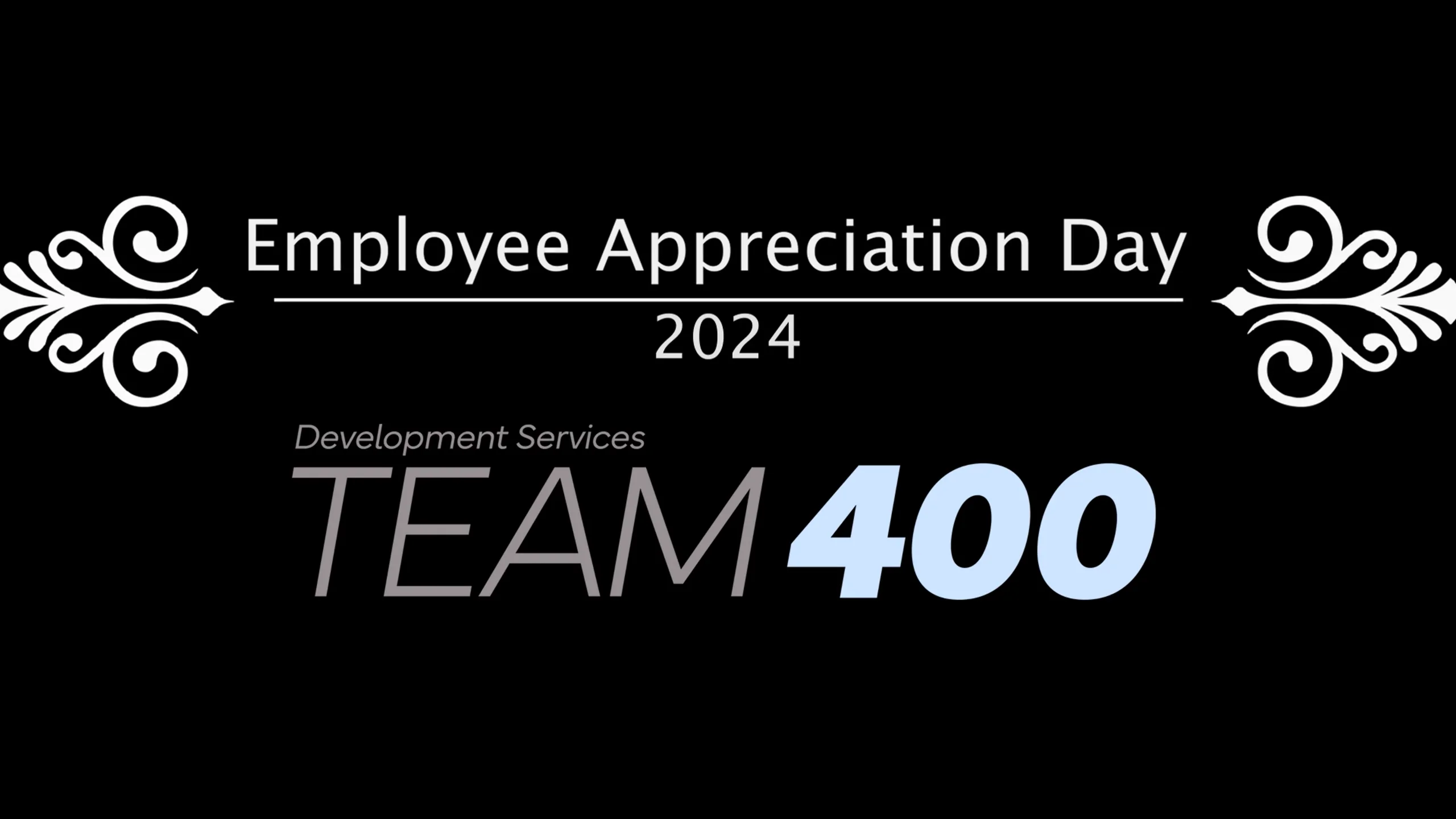 Team 400 Employee Appreciation video 2024 on Vimeo