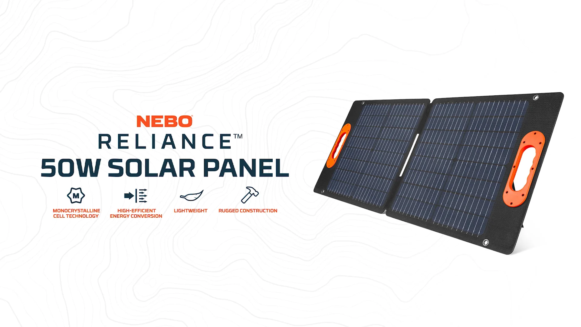 NEBO UNBOXED - Reliance 50W Solar Panel on Vimeo