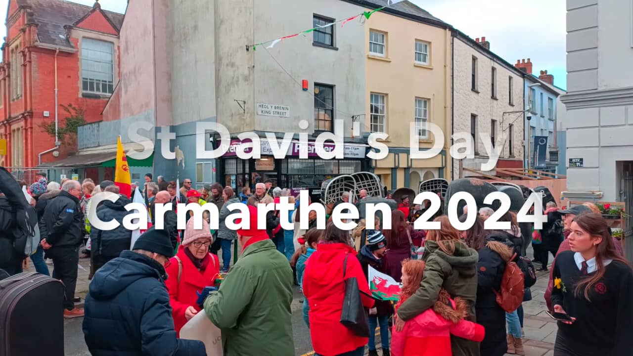 St David's Day celebrations in Carmarthen on Vimeo