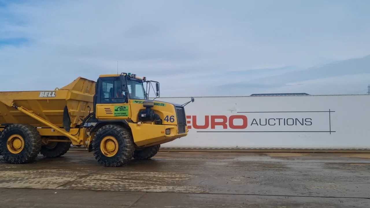 Bell B30D 6x6 Articulated Dumptruck - Leeds March 2024 on Vimeo
