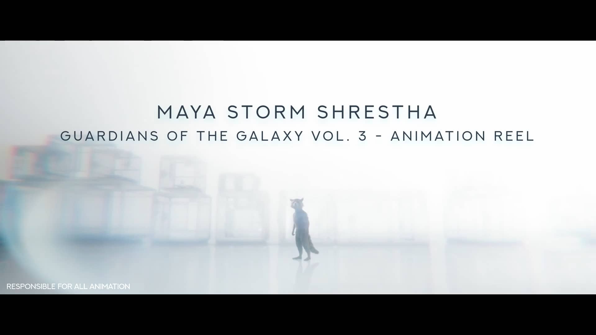 Maya Storm Shrestha - Guardians of the Galaxy Vol. 3: Animation Reel on ...