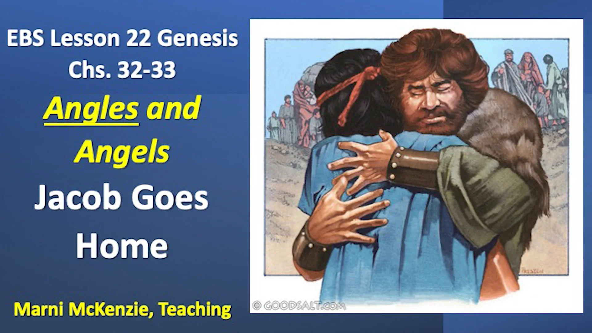 Genesis Lesson 22