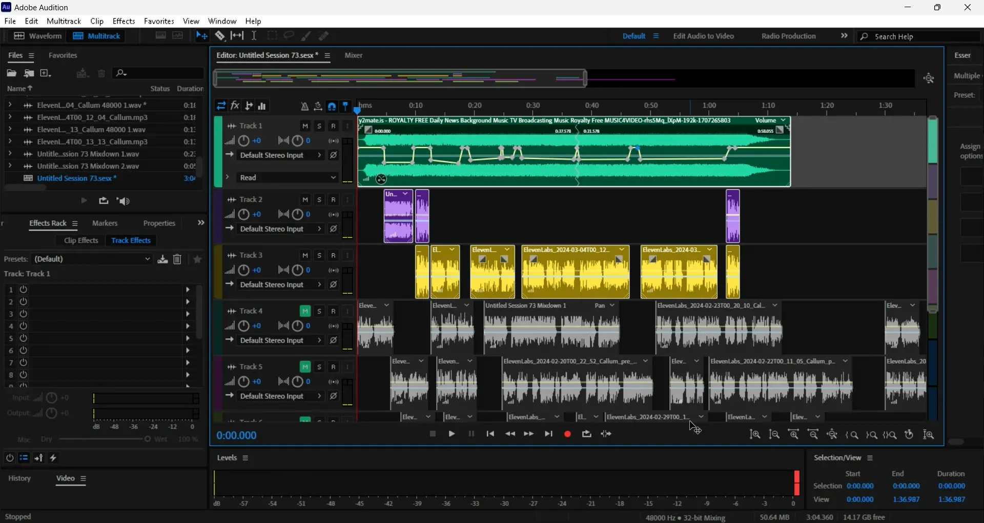 PART 2 RADIO EDITING | CONTENT | SIGNIFICANCE
