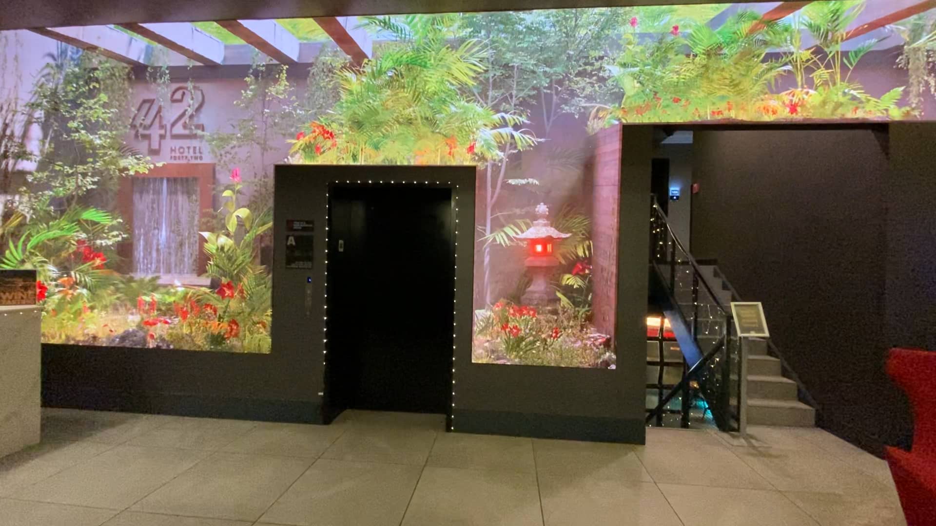 Hotel 42 Lobby LED on Vimeo