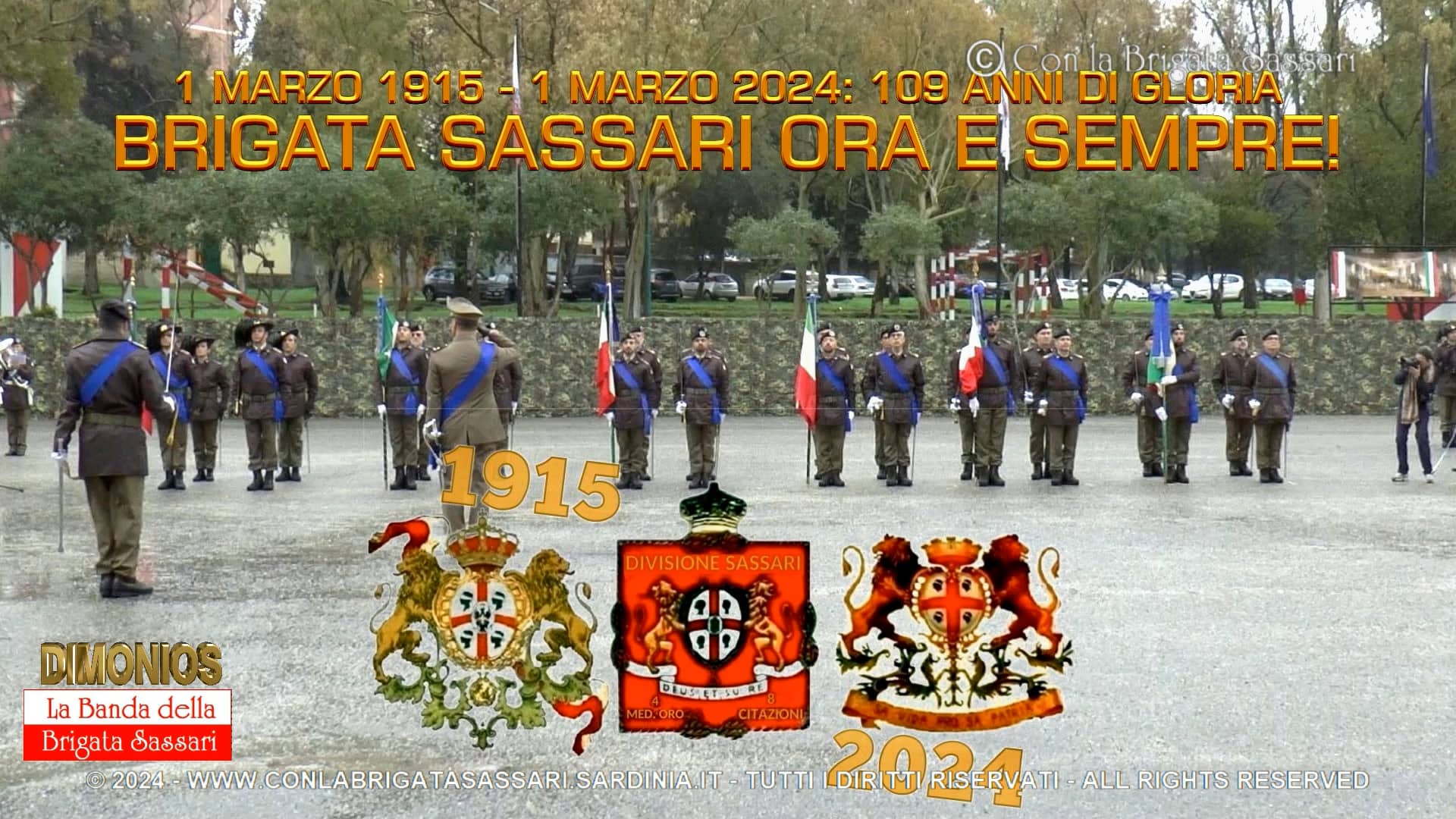 BRIGATA SASSARI: INNO DIMONIOS on Vimeo
