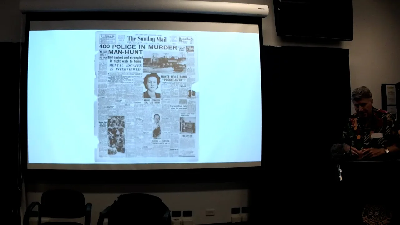 2022 (4a) 25 Sep- Who killed Betty Shanks 3 Perspectives Part 1