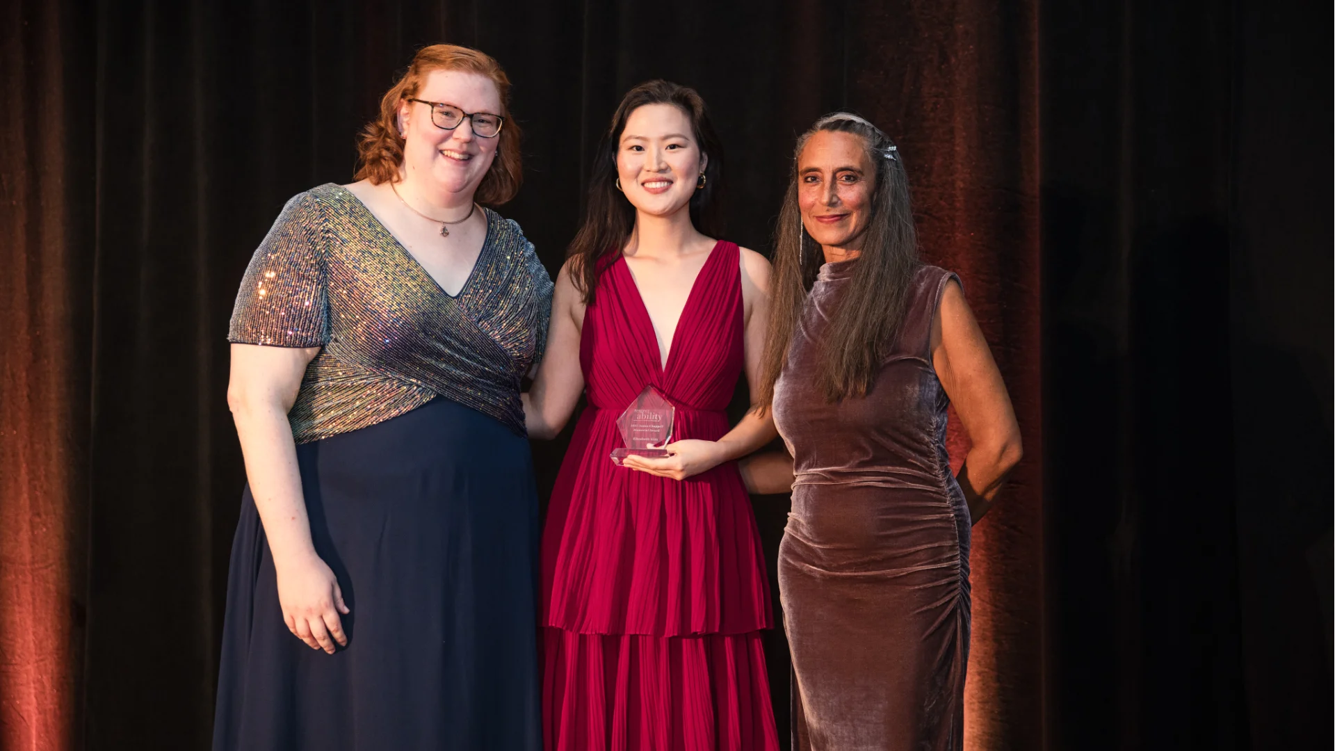 Elizabeth Kim Accepts the 2023 Ben Spangenberg and Justin Chappell ...