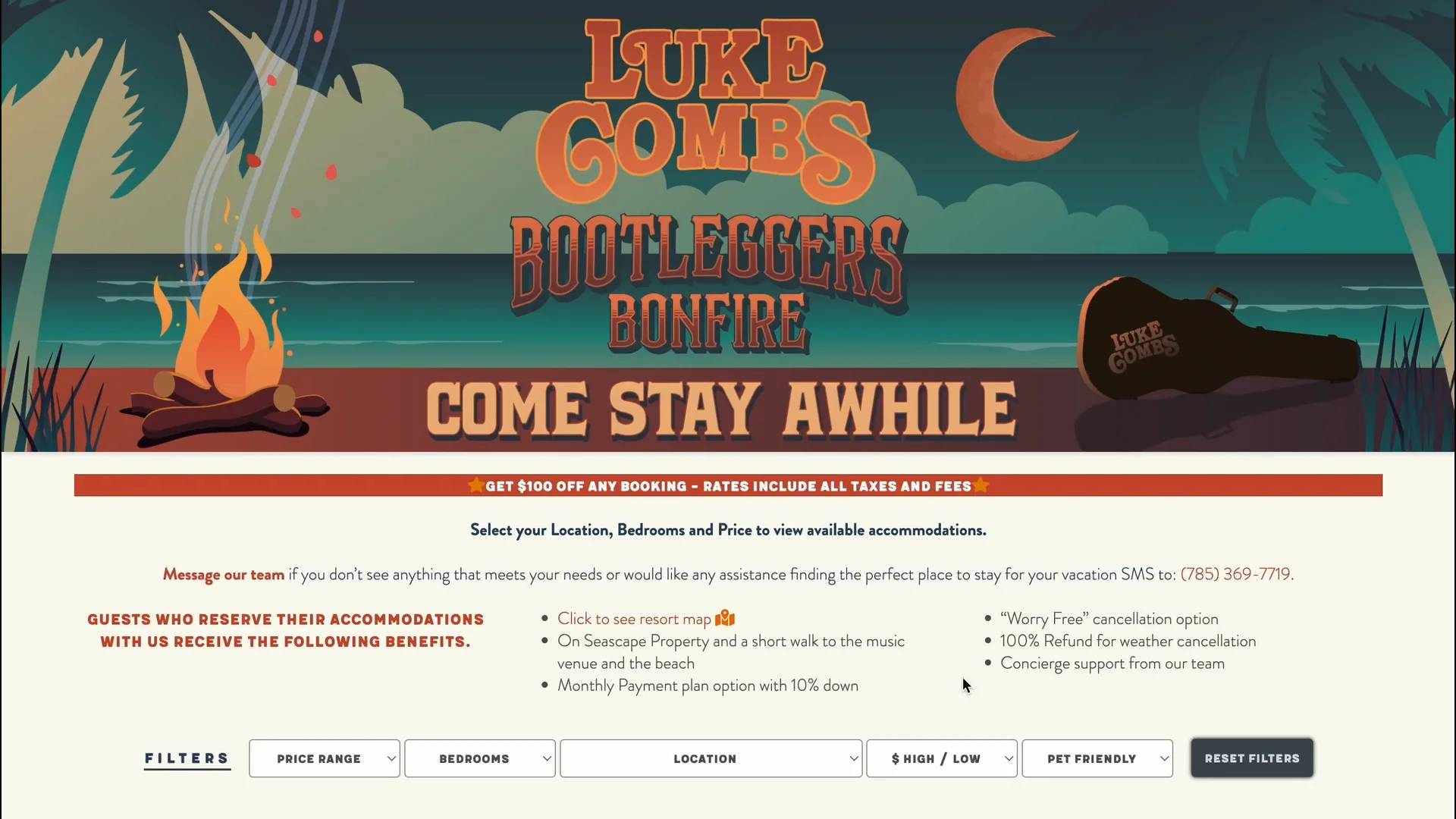 How To Book Your Bootleggers Bonfire Weekend Accommodations