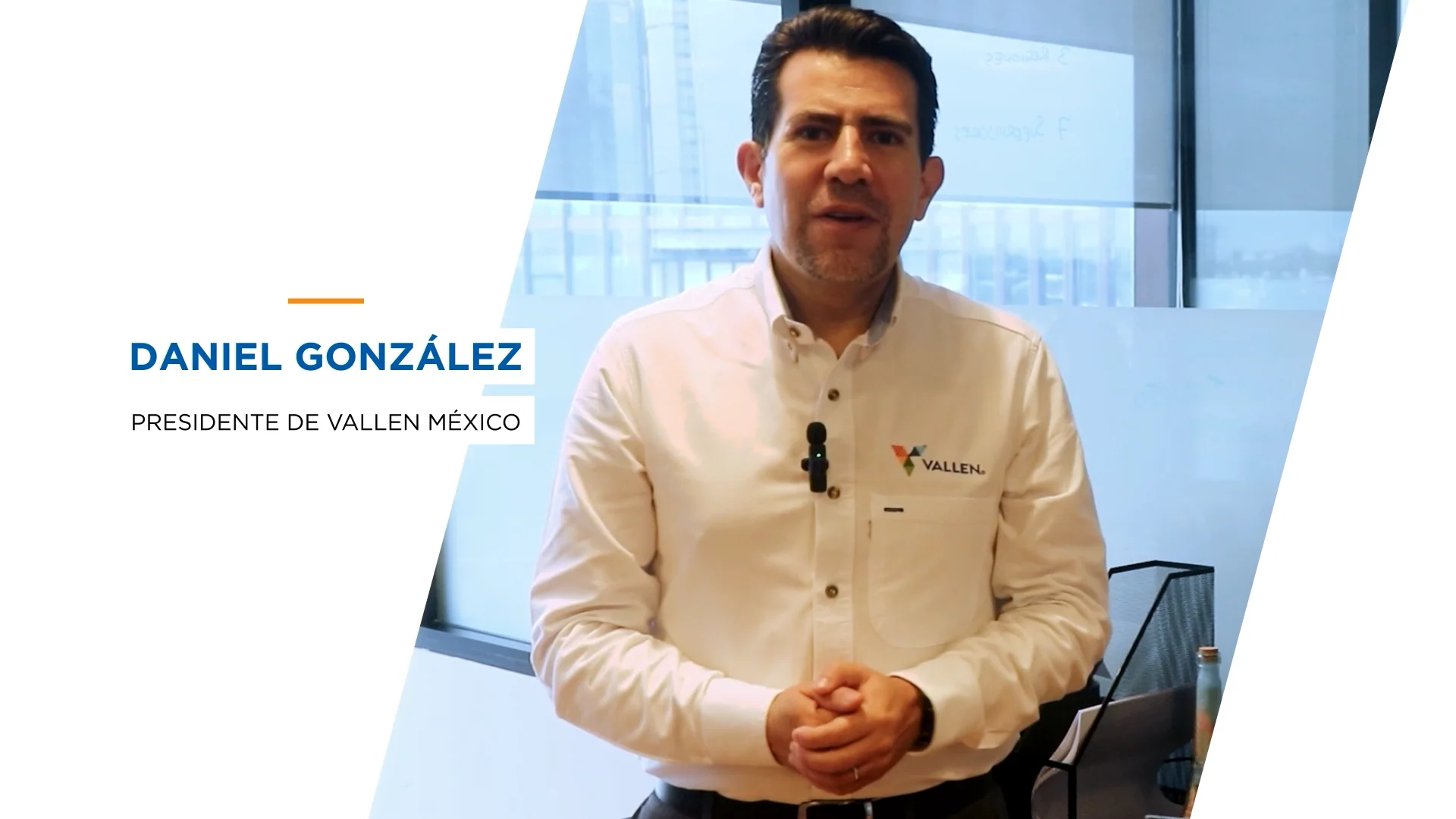 Bienvenida de Daniel Gonzalez Presidente Vallen México