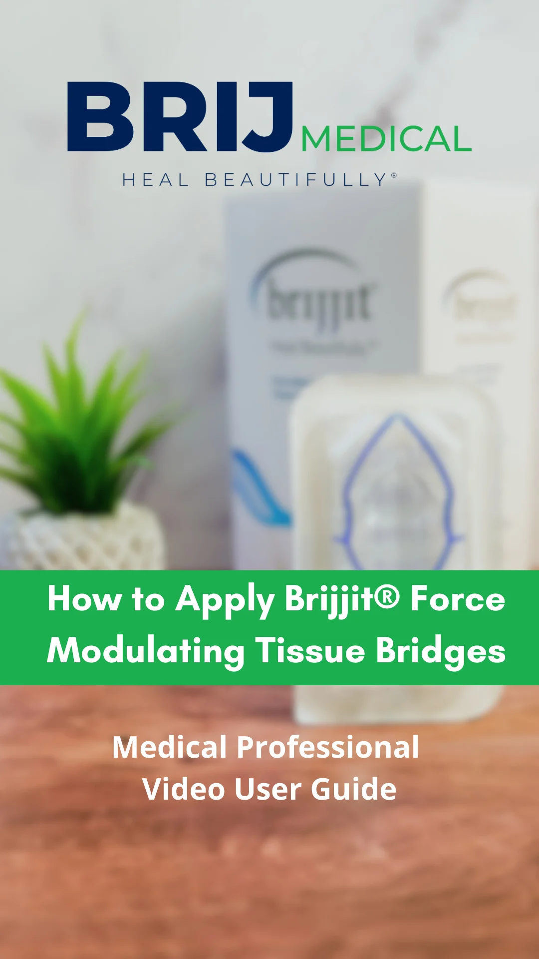 How to Apply Brijjit Force Tissue Modulating Device - Medical Professionals