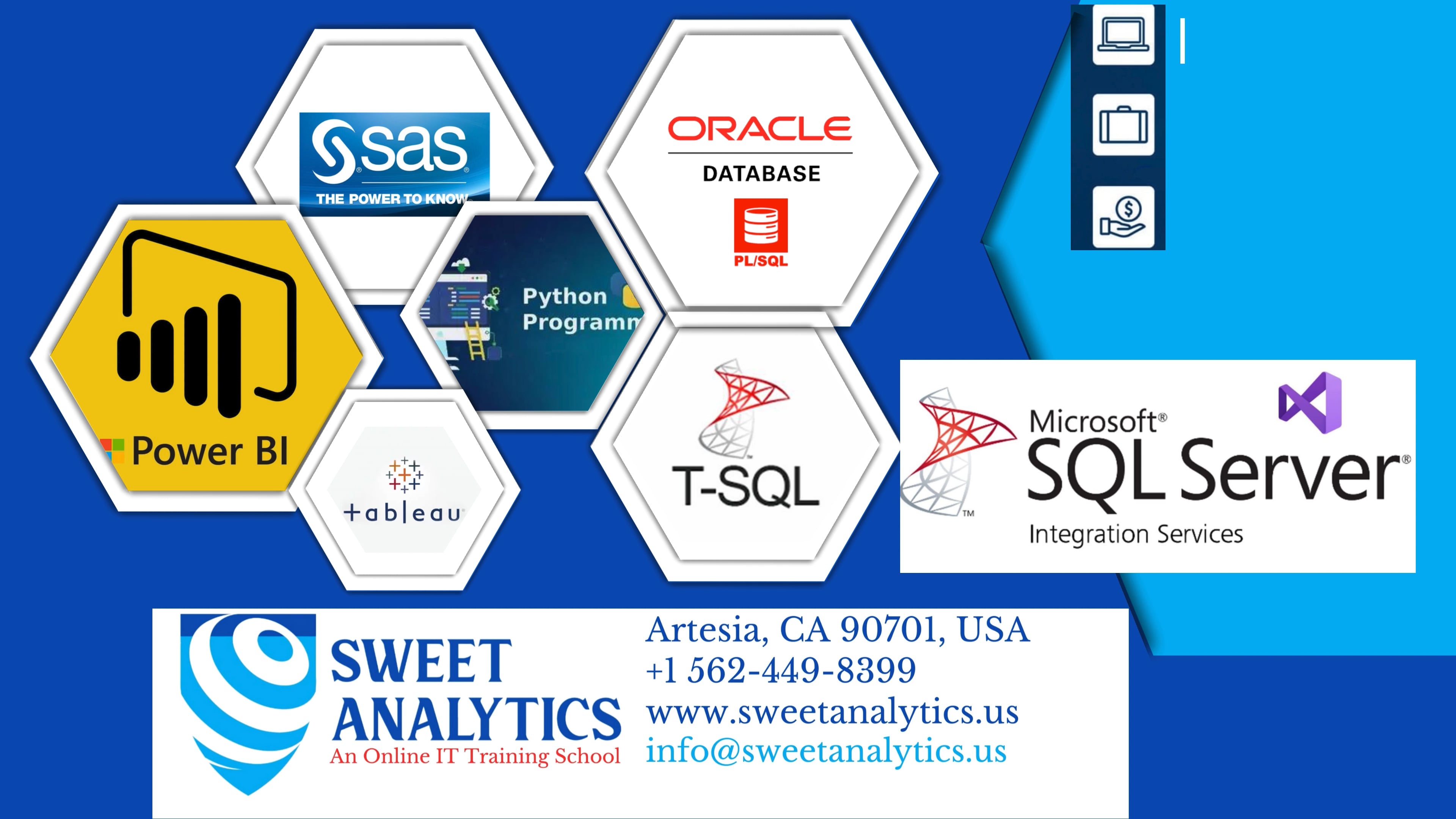 Sweet Analytics: SAS, SQL, Python, Tableau, Power BI, Data Analysis