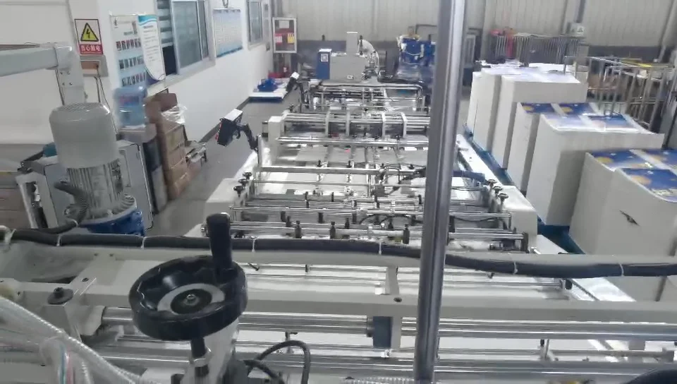 Paper bag two sheets paper pasting tube former machine on Vimeo