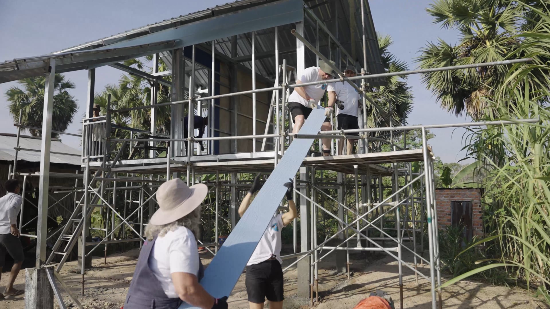 Volunteer House Building in Cambodia | Global Transitions Foundation