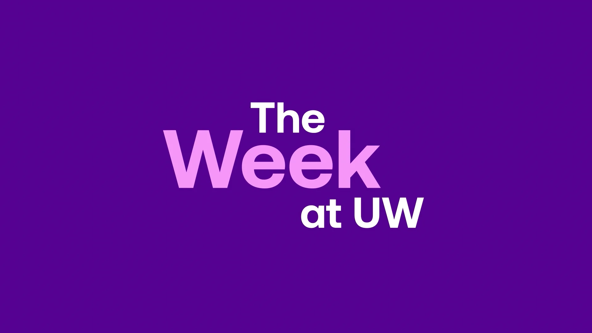 The Week at UW March 8