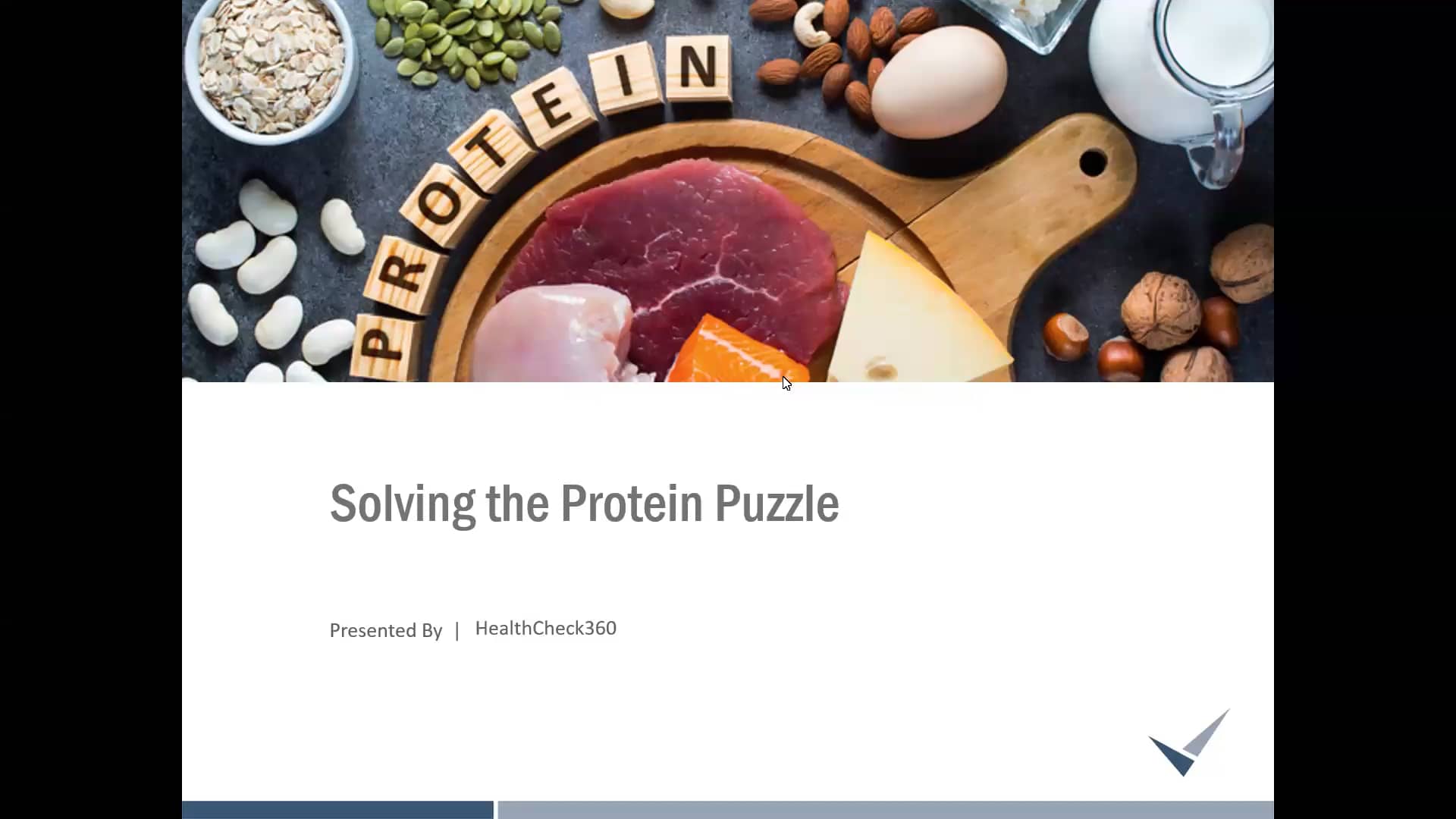 March 2024 Coaching Webinar | Solving the Protein Puzzle on Vimeo